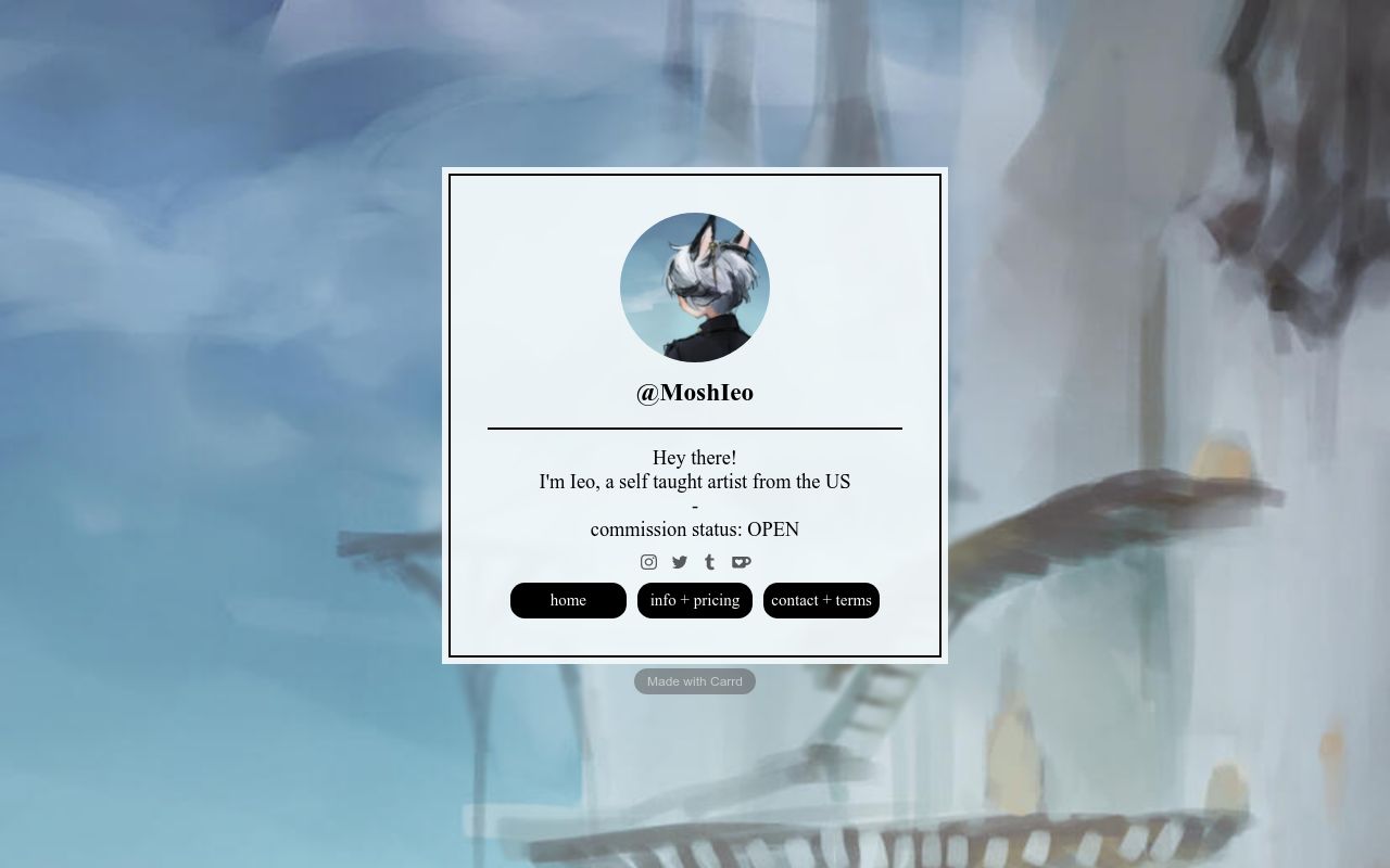 Ieo's Commission sheet